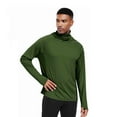 Dagegui Mens UV Sun Protection Hoodie UPF Rash Guard Thumb Holes Long ...