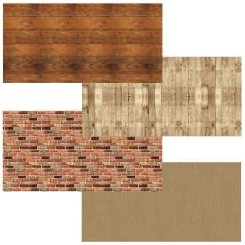 Fadeless Bulletin Board Art Paper, 48" x 12' Rolls, Rustic Assortment ...