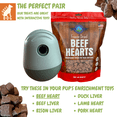 Shepherd Boy Farms Small Batch Beef Heart Freeze Dried Training Snacks ...