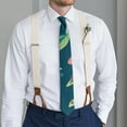 Australian Koala Cartoon Print Necktie for Men - Smooth Satin Wedding ...