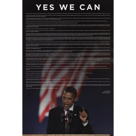 Barack Obama - Yes We Can Acceptance Speech at Grant Park, Chicago ...