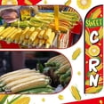 2 Pack Sweet Corn Feather Flags Sweet Corn for Sale Signs 2. 5 x 12 ft ...
