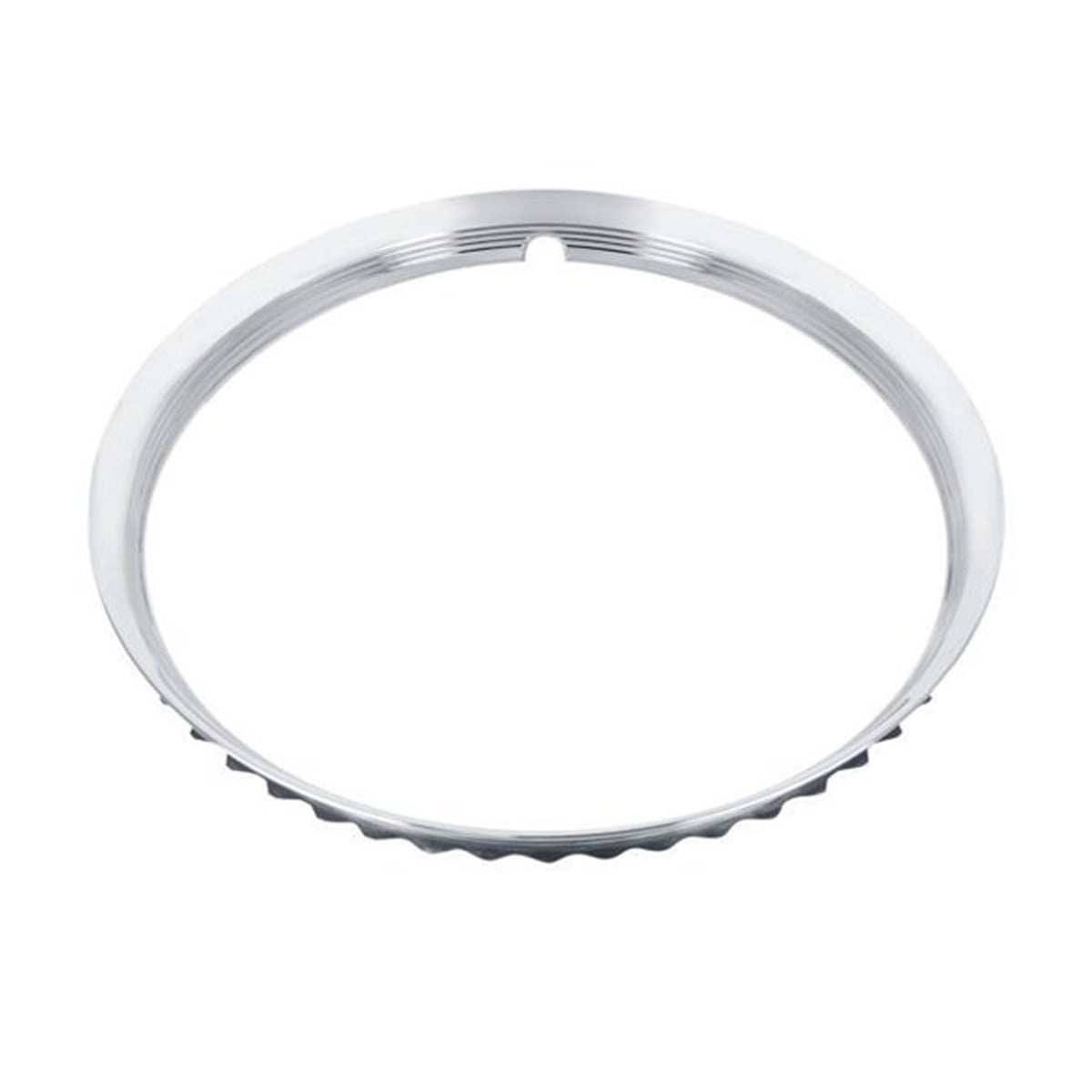 United Pacific A6224-6 Stainless Steel 16-inch Ribbed Beauty Trim Ring ...