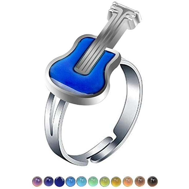 Adjustable Mood Rings Mixed Cartoon Dinosaur Butterfly Color Changing ...