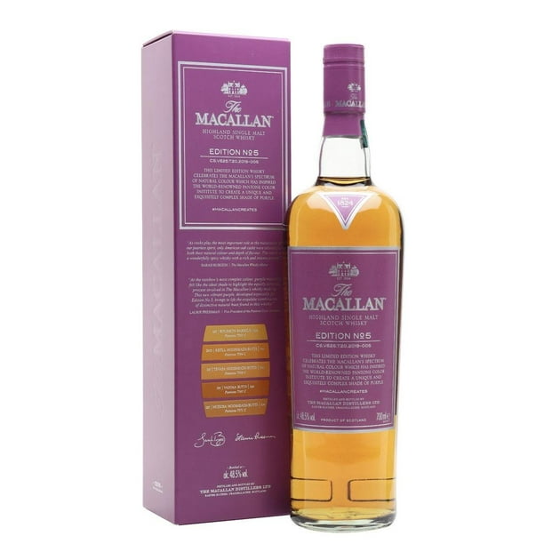 Whisky The Macallan Single Malt Ed. 5 700 ml The Macallan Single Malt Ed. 5 | Walmart en línea