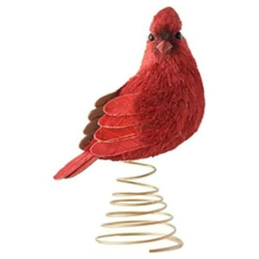 Santas Workshop 3158 16 in. Cardinal Angel Tree Topper - Walmart.com