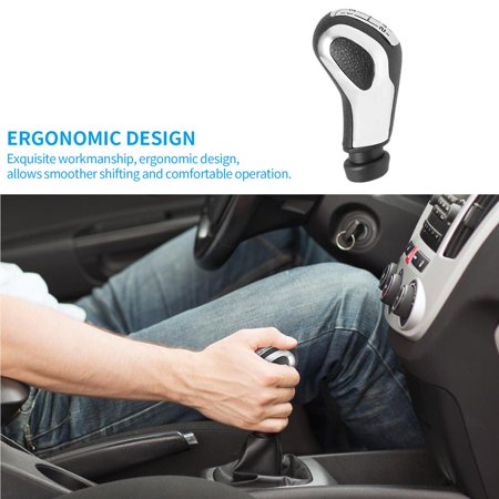 Manual Shift Knob 5 Speed Car Gear Shift Knob Shift Lever Adapter for ...