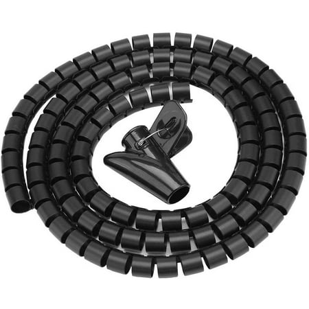 Flexible Spiral Tube Cable Organizer Wire Wrap Cord Protector Wire ...