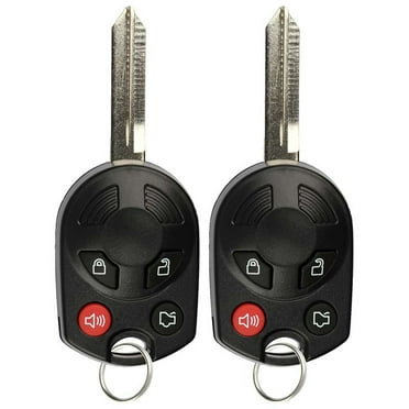 2 PACK KeylessOption Keyless Entry Remote Control Starter Car Key Fob ...
