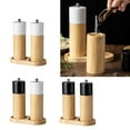 Manual Wood Grinder Salt and Peppers Powder Mill Kitchen Tool ...