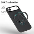 Shimist For iPhone 17 Air 6.5" Case Built-in Magnetic Ring Stable ...