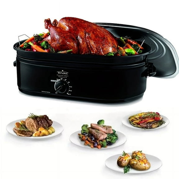 Rival RO180 1200 W 18 qt Electric Rotisserie & Roaster - Walmart.com