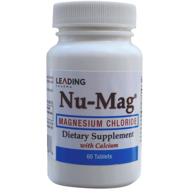 Nu-Mag Magnesium Chloride with Calcium Enteric Coated 60 Tablets per ...