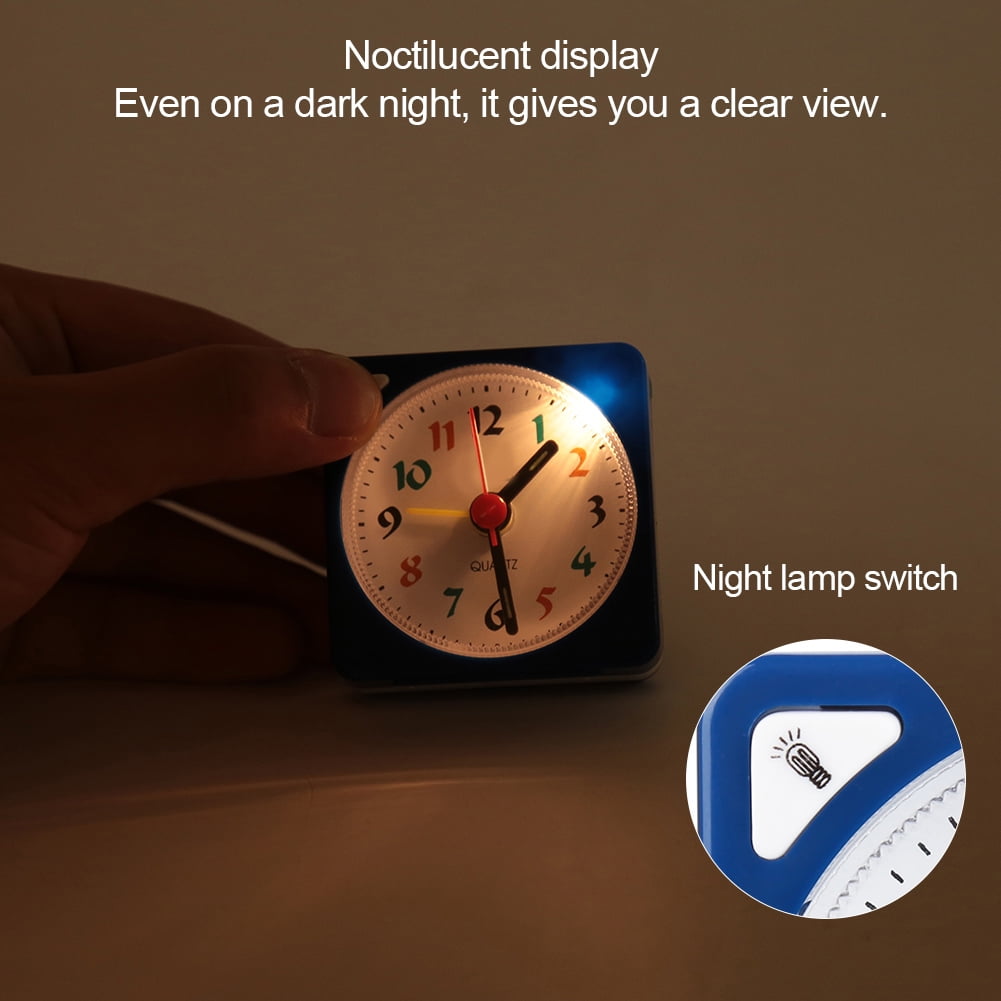 Click here for Estink Quartz Alarm Clock Travel Alarm Clock Led A... prices