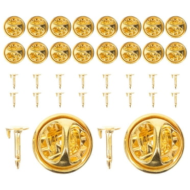 100Pcs Silver Safety Pins Brooch Pins 1 Inch Pin Back Silver Bar Pins ...