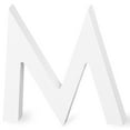 8 Pack: 5.5" White MDF Letter by Make Market® - Walmart.com