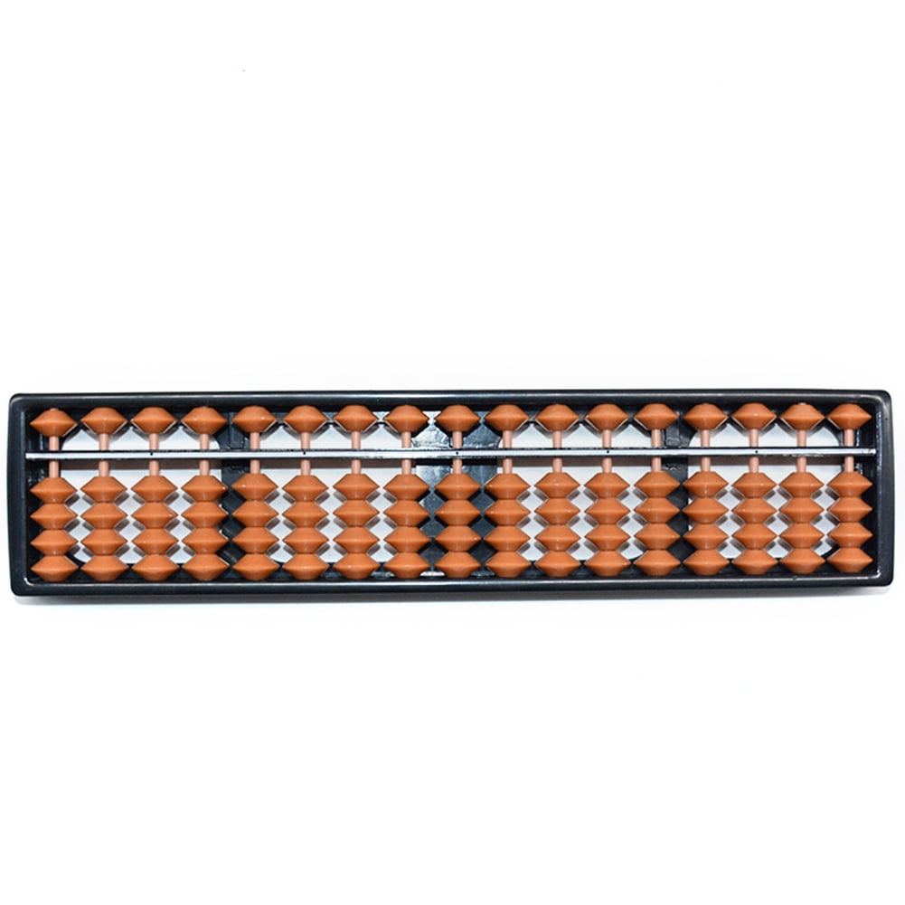 RONSHIN 17 Column Plastic Abacus With Colorful Beads Children Math ...