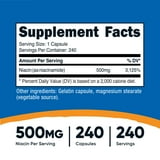 Nutricost Niacinamide Vitamin B3 500mg Capsules 240 - High-Quality Supplement - Walmart.com