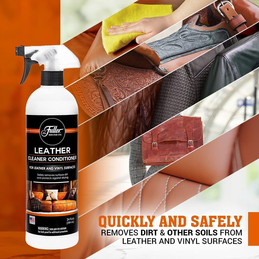 Buy Leather Cleaner Conditioner – Removes Surface Dirt & Protects ...