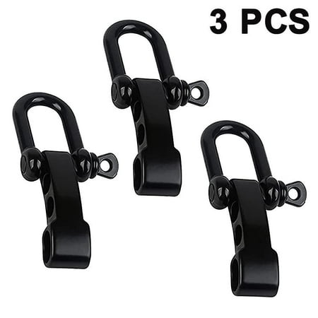 3 Pieces Of U-shaped Buckle Outdoor Umbrella Rope Bracelet Accessories ...