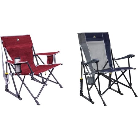 Outdoor Kickback Rocker Portable Rocking Chair & Outdoor Camping Chair ...