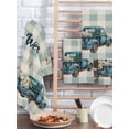 Blue Truck Spring Floral Hand Towels Set,Waffle Weave Kitchen Towels ...