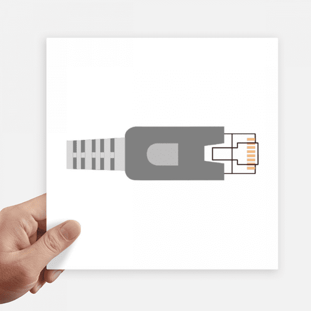 Plug Socket Pattern Circuit Diagram Sticker Tags Wall Picture Laptop ...