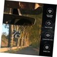 Fuliko Bling Car Rearview Mirror Hanging Ornament, Attractive Rearview ...