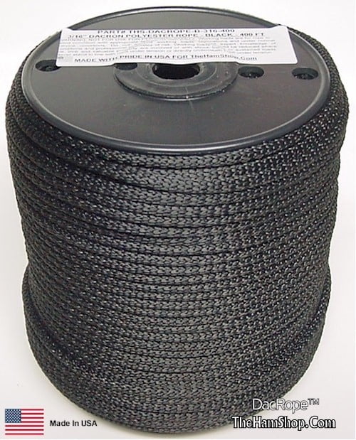 400' - 3/16" Ham Radio Antenna Support Rope - First Quality Polester ...