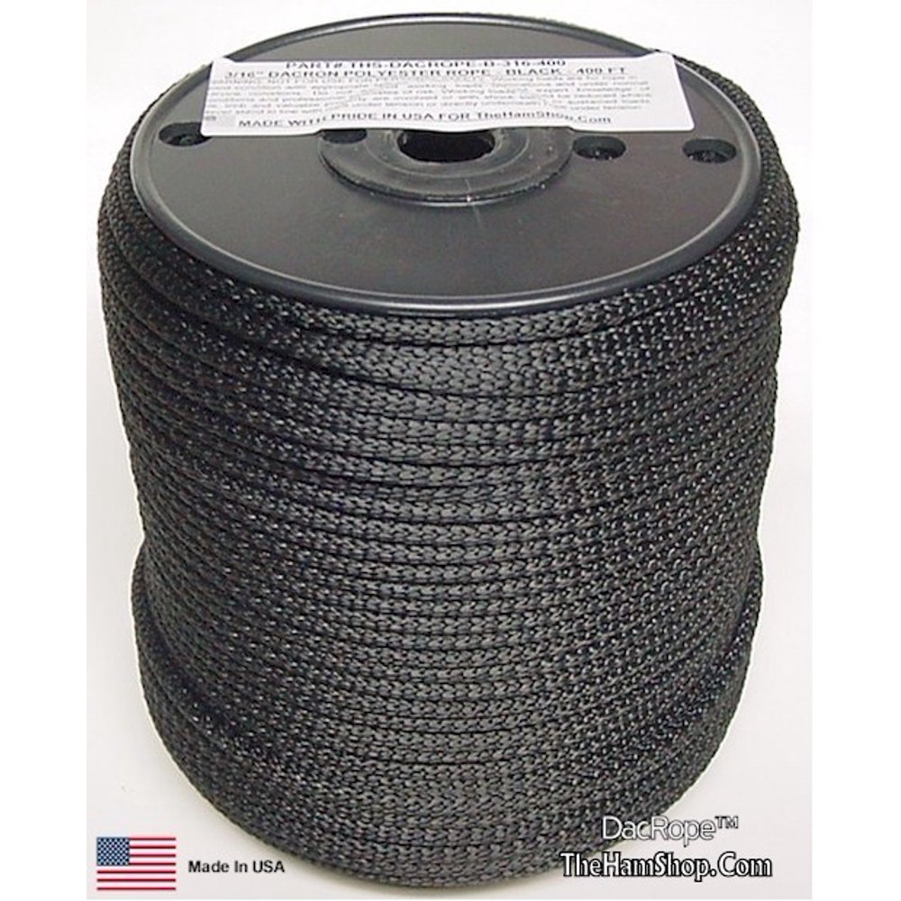 400' - 3/16" Ham Radio Antenna Support Rope - First Quality Polester ...