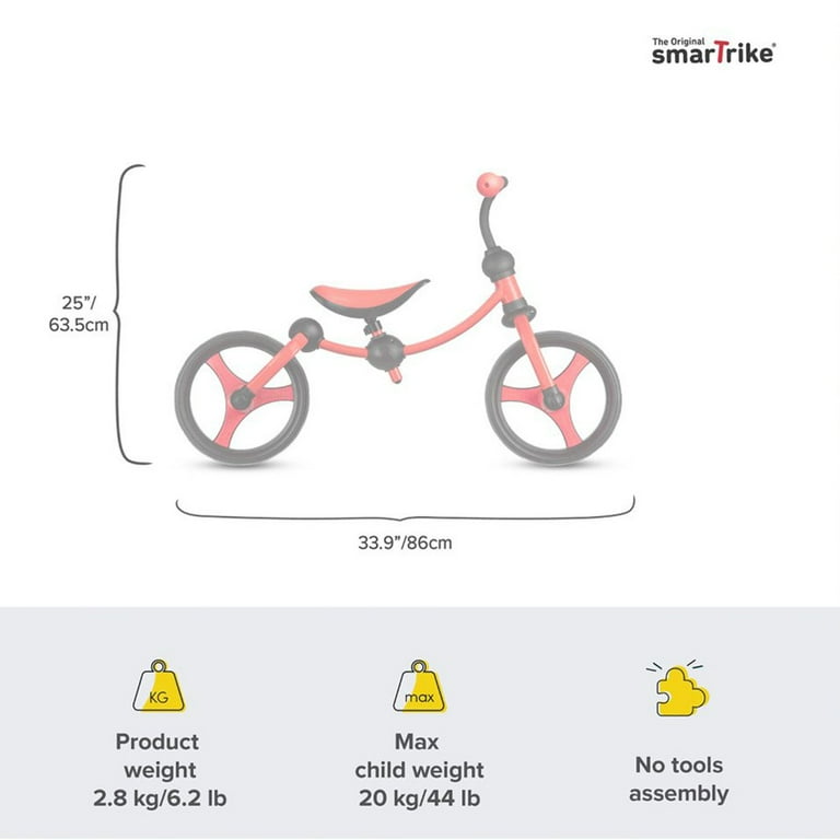 Smart Trike Balance Bike Assembly at Glen Kyser blog