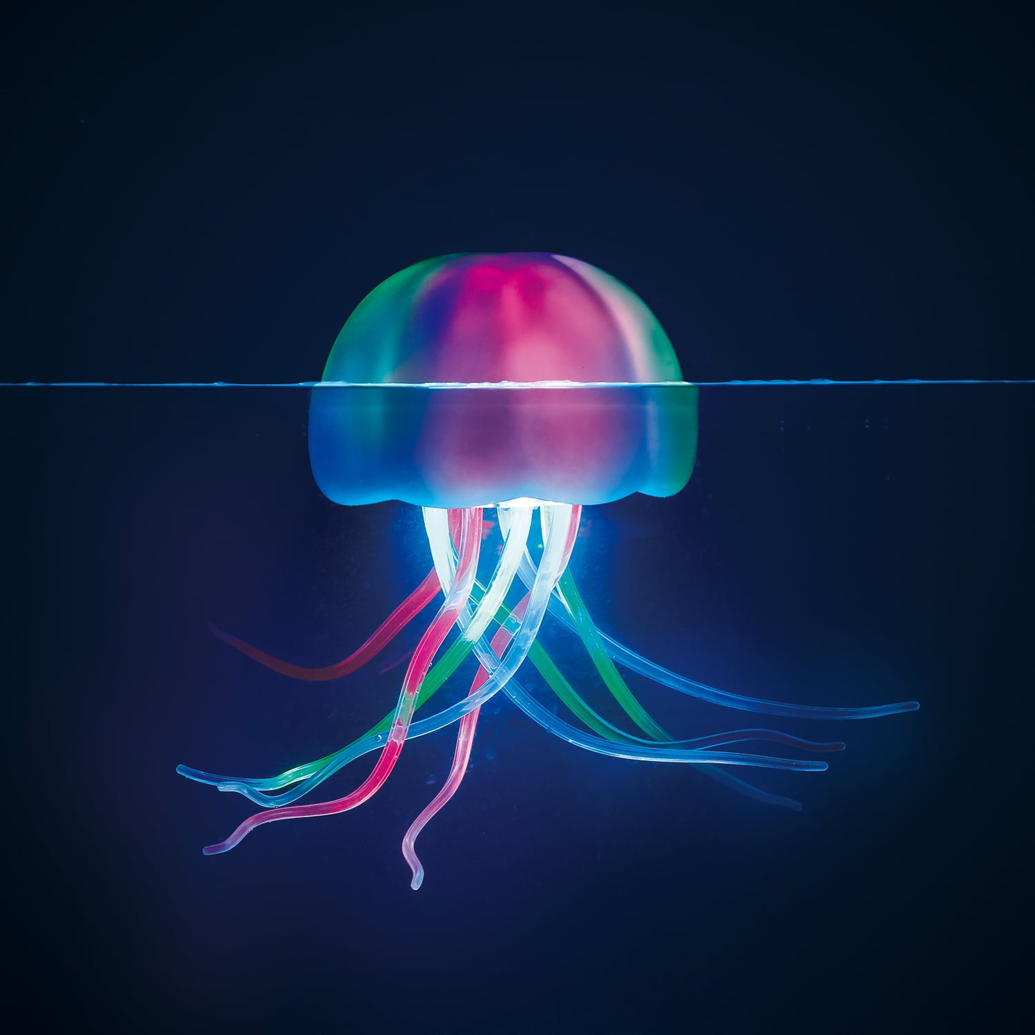 Summer Waves Aqua Glow Floating Jellyfish LED Swimming Pool Light ...