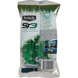 Schick ST3 Slim Triple Sensitive Men's Disposable Razors, 8 Ct ...