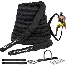 GoFit Athletic Training Jump Rope - Leather Fitness Jump Rope - Walmart.com