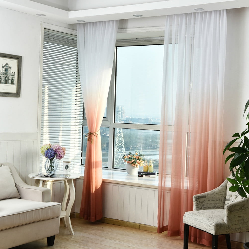 Click here for Up To 65 Off Smihono Valances Tulle Voile Door Win... prices