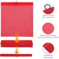 2Pcs 18x18 Inch Safety Flags with Wire Loop, High Visibility Red Mesh ...