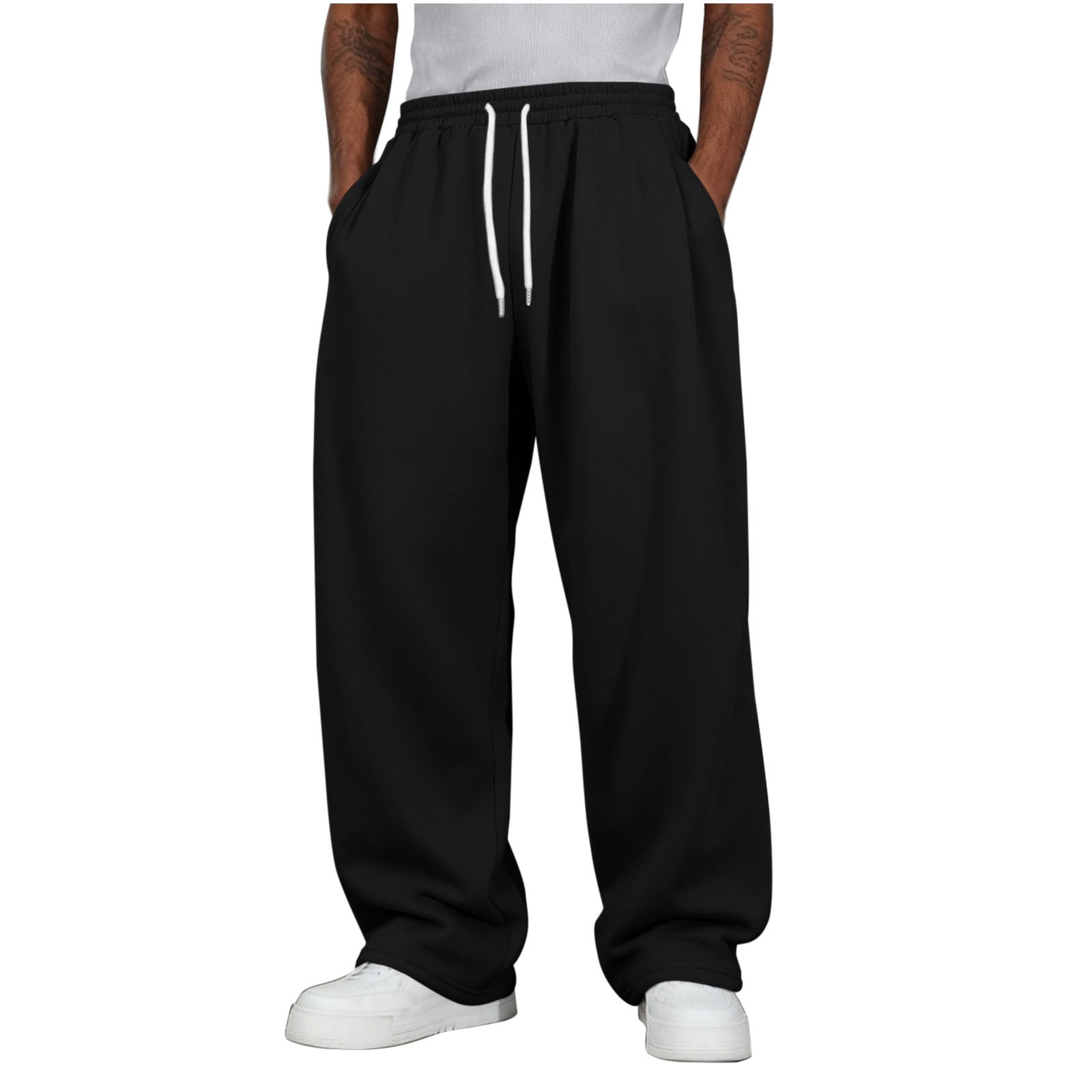 Click here for Kalauyu Sweatpants Jogger For Men Casual Loose Fas... prices