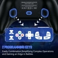 Gamrombo P5 Wired Controller for P5/P4/PC, Supports Button Mapping and ...