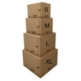 UBMOVE Moving Boxes 5 Room Economy Kit 52 Count - Walmart.com