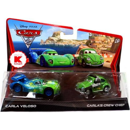 Disney Cars 2-Packs Carla Veloso & Carla's Crew Chief Diecast Car 2 ...