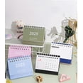 2025 Mini Calendar Creative Desktop Notebook Decoration Cute, Simple ...