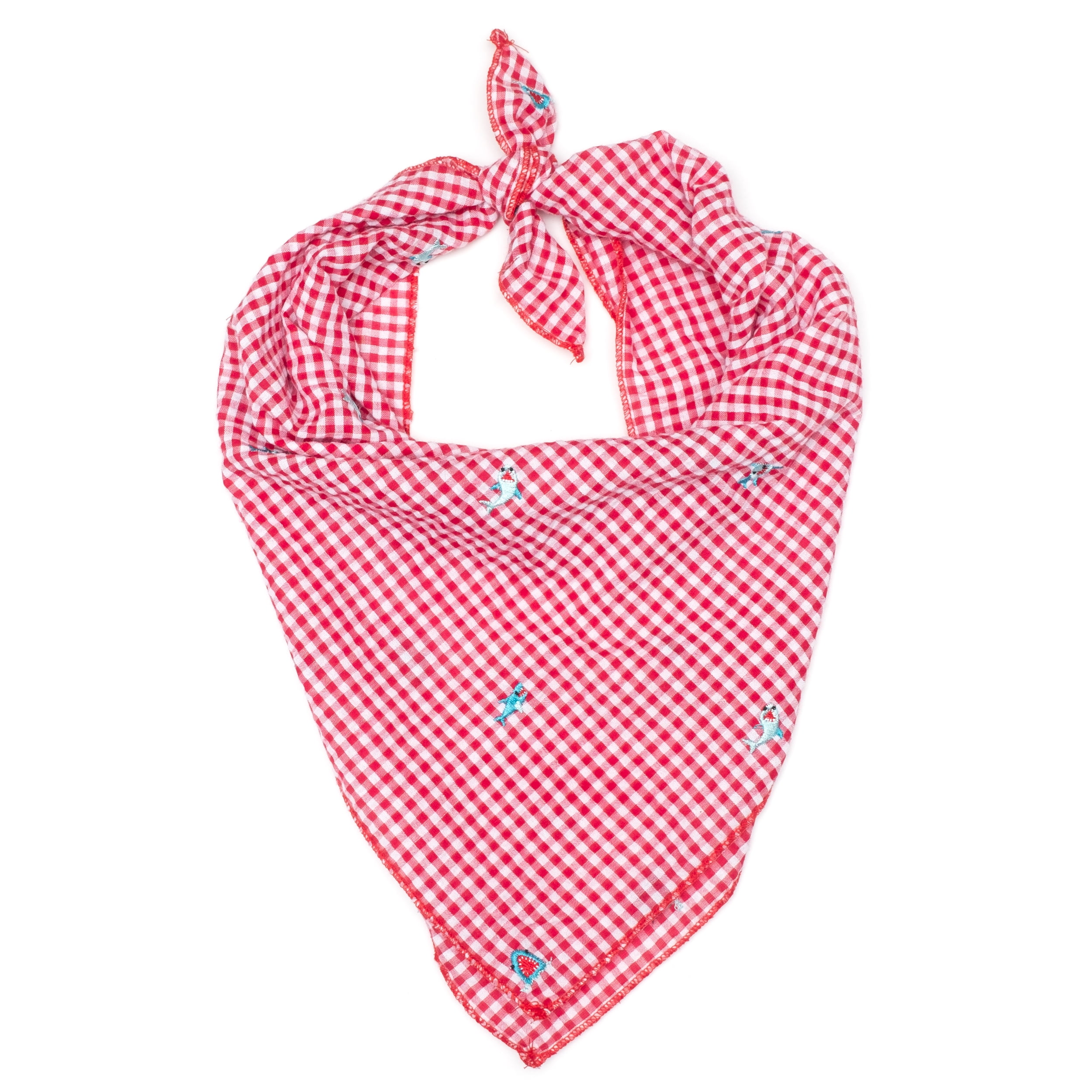 Gingham Chomp Bandana - Walmart.com