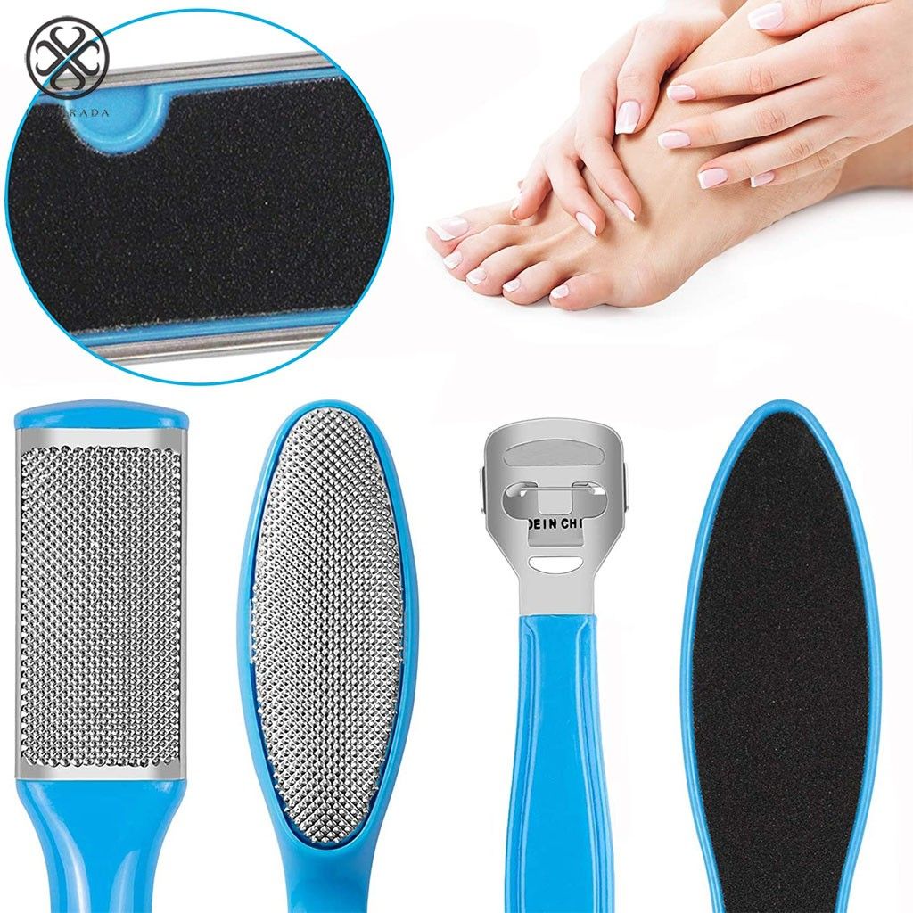 Luxtrada 8PCS Pedicure Kit Rasp Foot File Callus Remover Scraper Nail ...