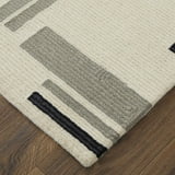 Feizy Maguire Transitional Abstract, Ivory/Taupe, 3'6" x 5'6" Accent ...