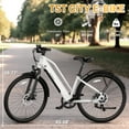 TST Electric Bike for Women,Electric Bicycles 28MPH,26"x 1.95" Tire ...