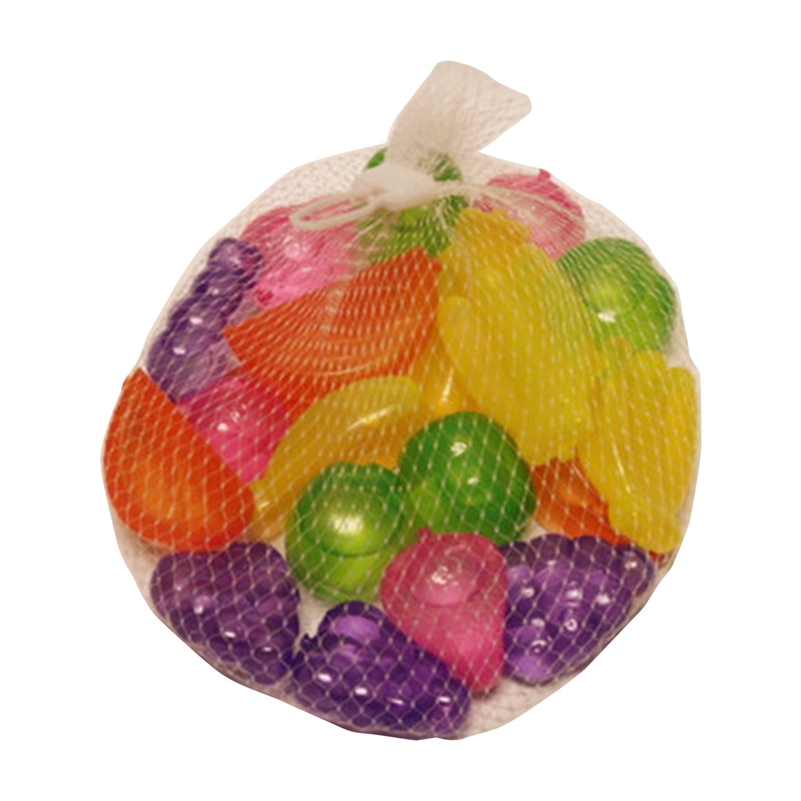 20Pcs Star Sqaure Fruit Shape Reusable Plastic Ice Cubes for Drinks ...