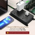 TROND Surge Protector Power Strip with USB, ETL Listed, 10ft Cord ...
