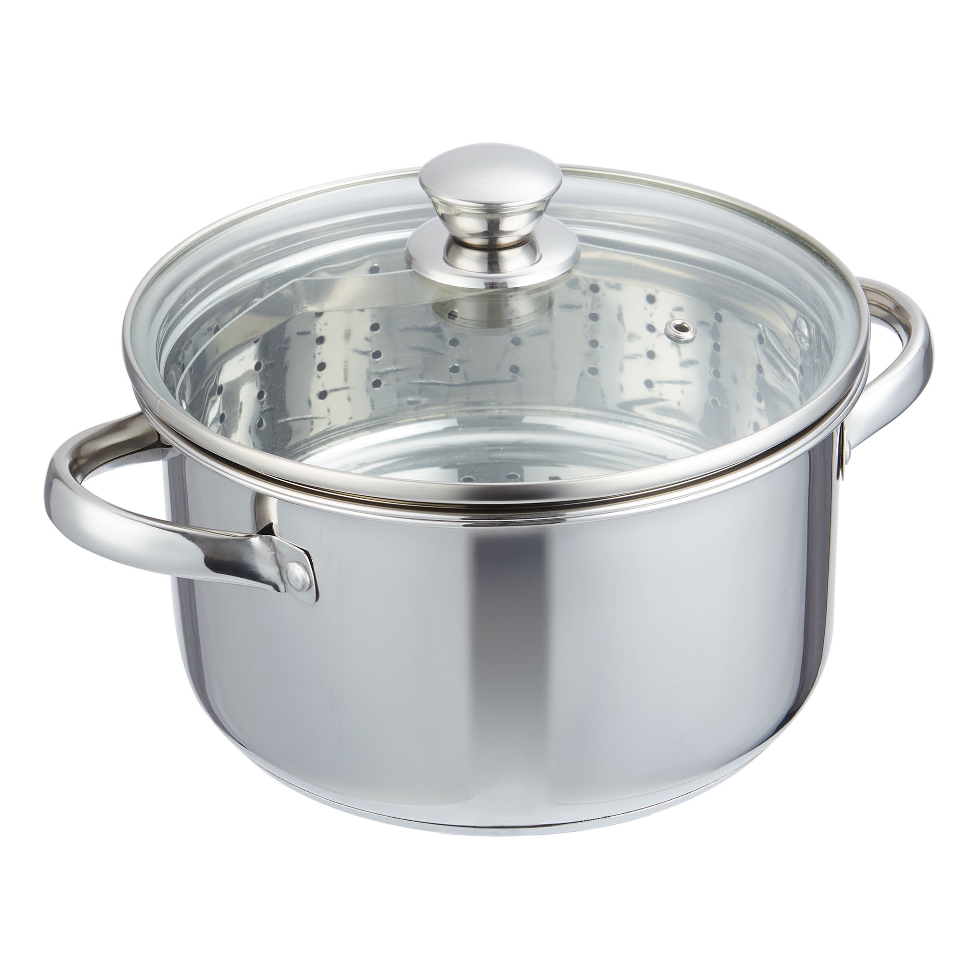 Click here for Mainstays 4 Qt. Stainless Steel Steamer Pot prices