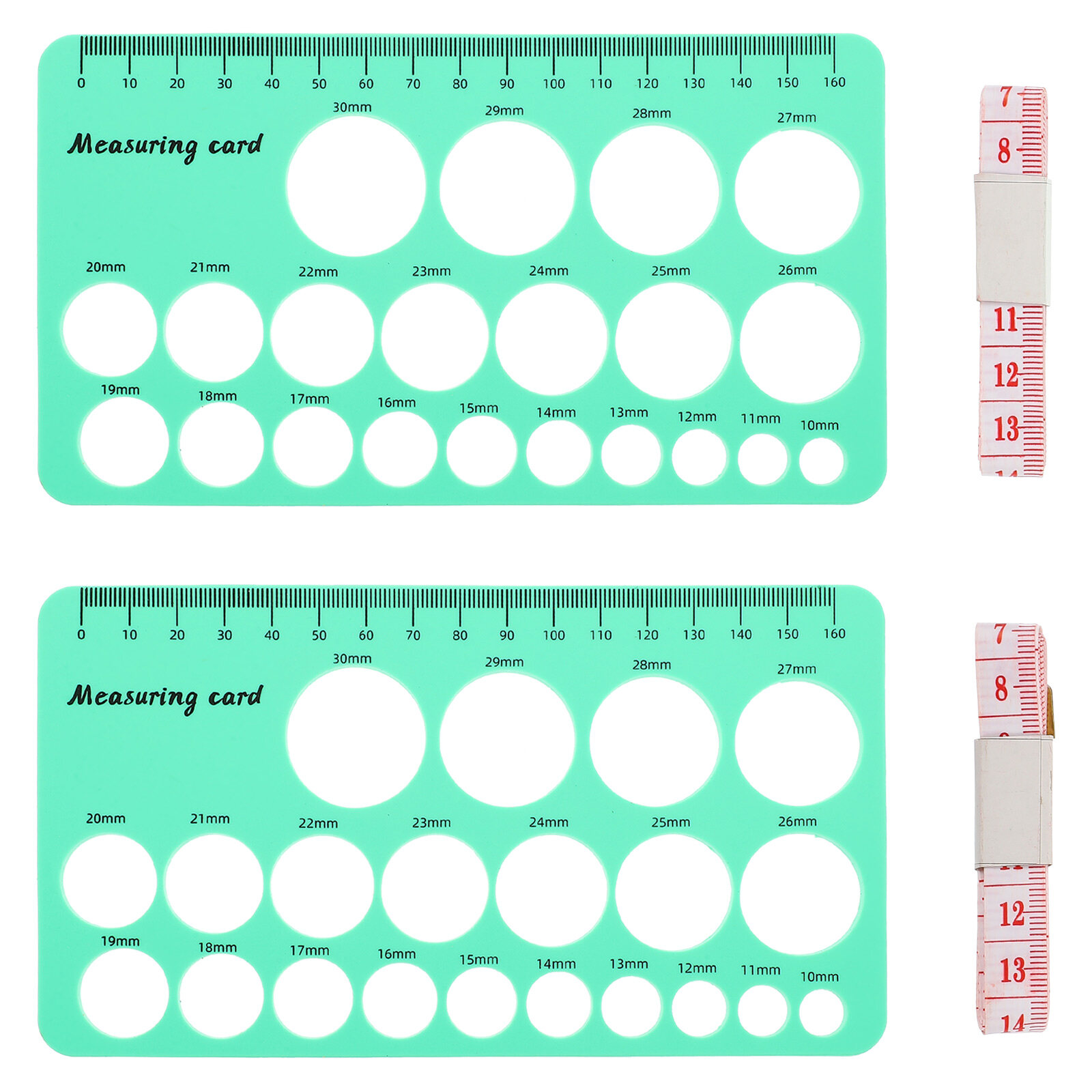 1 Set Of Flange Nipples Size Measuring Card Breast Pump Flange Nipple 1-set-of-flange-nipples-size-measuring-card-breast-pump-flange-nipple