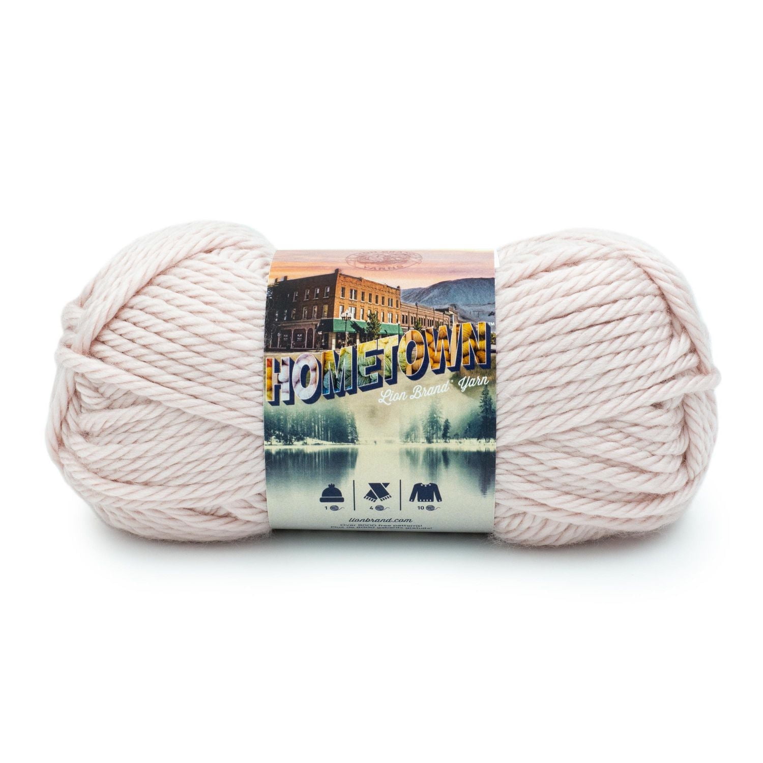 Click here for Lion Brand Hometown Yarn Dillon Quartz 1 Pack prices